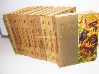 Tarzan 1-10 komplet Edgar Rajs Barouz