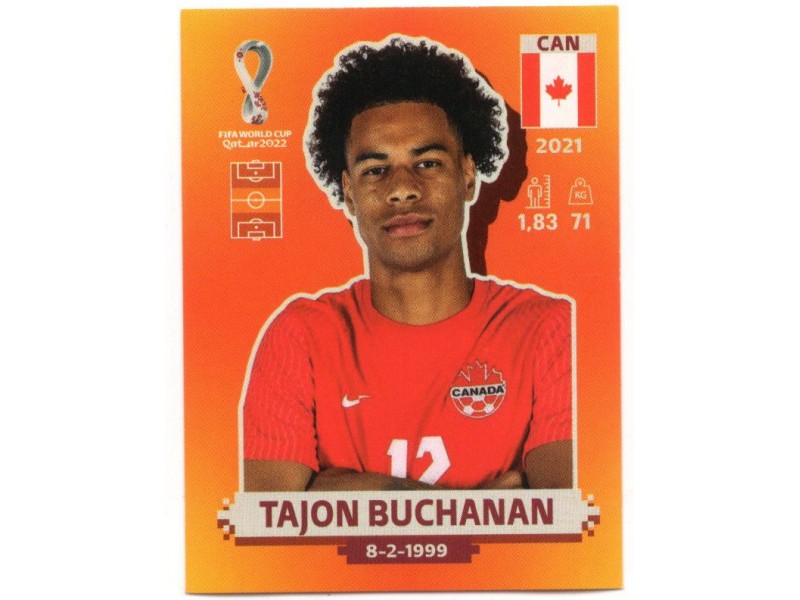 CAN.10 - TAJON BUCHANAN - PANINI FWC Qatar 2022