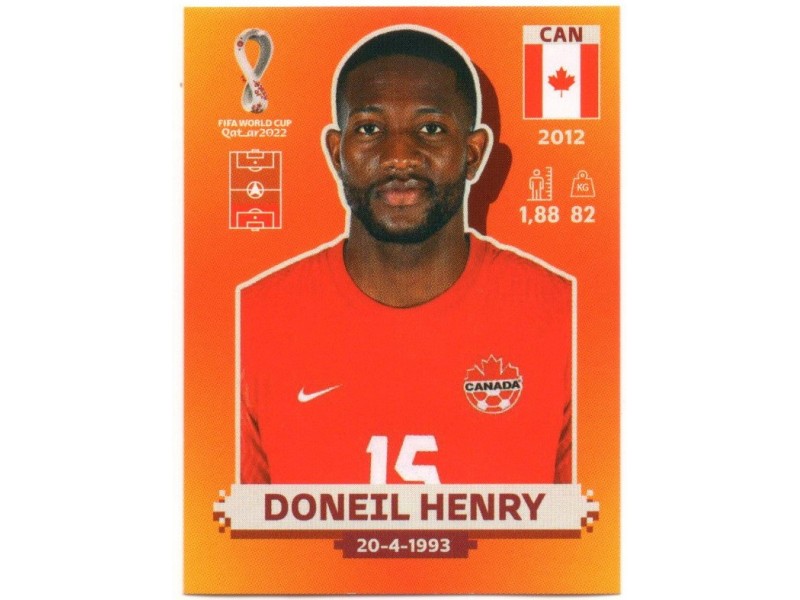 CAN.5 - DONEIL HENRY - PANINI FWC Qatar 2022