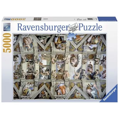 Ravensburger Ravensburger Puzzle Sikstinska Kapela 5000kom (RA17429)