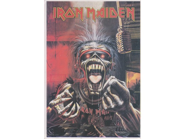 IRON MAIDEN engleska muzička grupa hevi metal Lejton 75