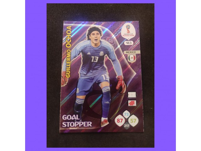 World Cup Russia 2018 Adrenalyn broj 413 Goal Stopper