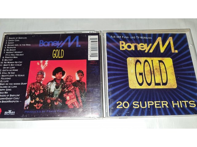 Boney M - Gold, 20 super hits , ORIGINAL