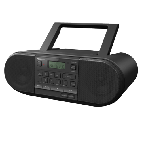 PANASONIC RX-D550E-K Radio aparat
