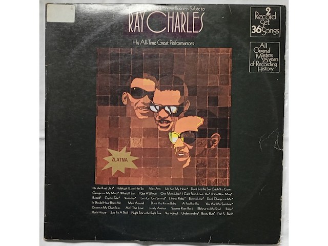 Ray Charles - 2LP A 25th anniversary in show business..