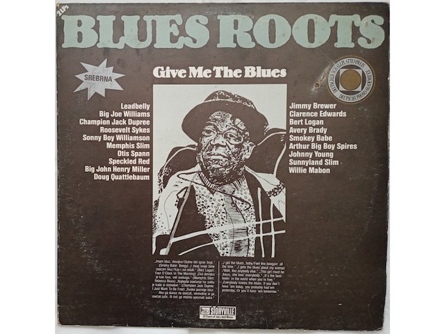 VARIOUS  -  2LP  GIVE  ME  THE  BLUES