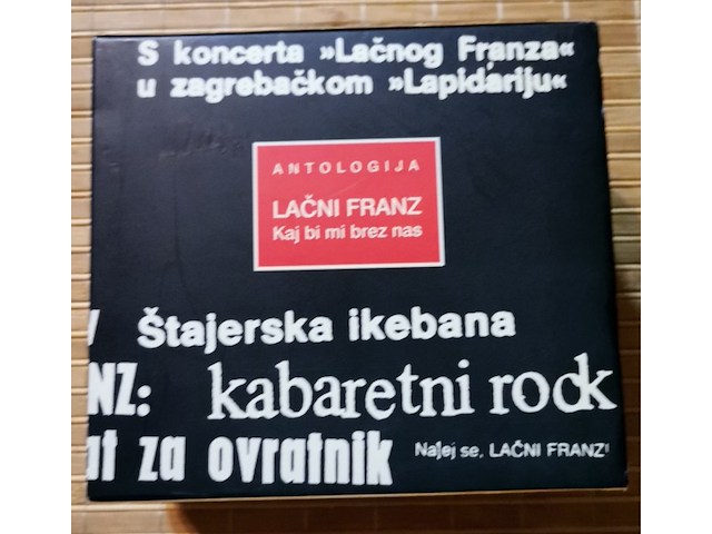 Lačni Franz – Antologija - Kaj Bi Mi Brez Nas (9xCD)