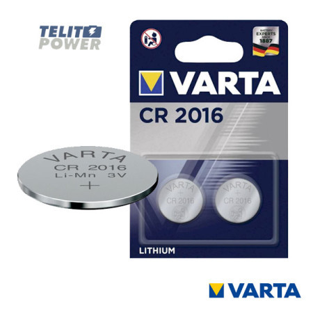 Varta litijum 3V CR2016 blister 2 ( 2276 )