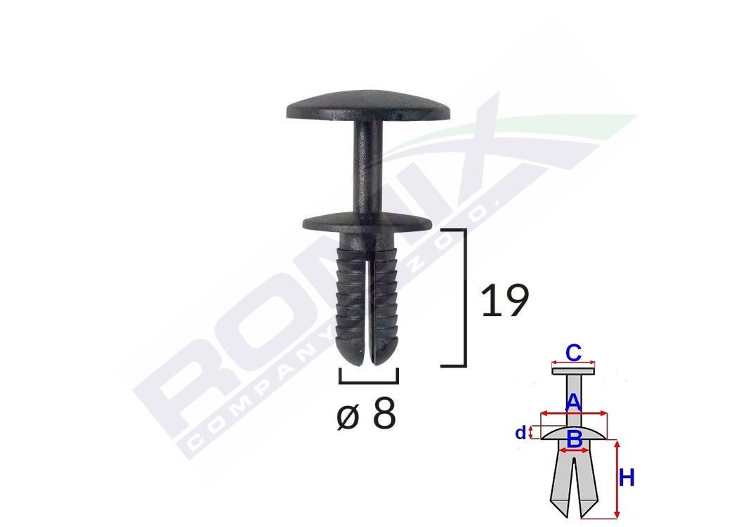 Žabica Fi-8 Romix 60117