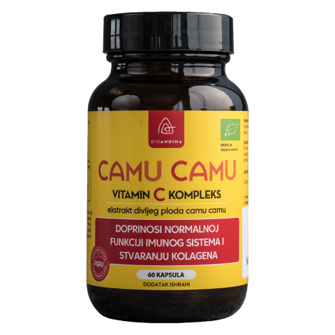 BIOANDINA CAMU CAMU VITAMIN C KOMPLEKS KAPSULE A60