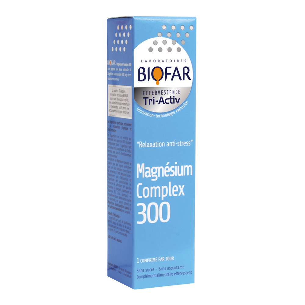 BIOFAR MAGNESIUM COMPLEX 300 15 šumećih tableta