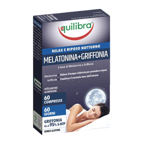 EQUILIBRA MELATONIN GRIFFONIA TBL A60