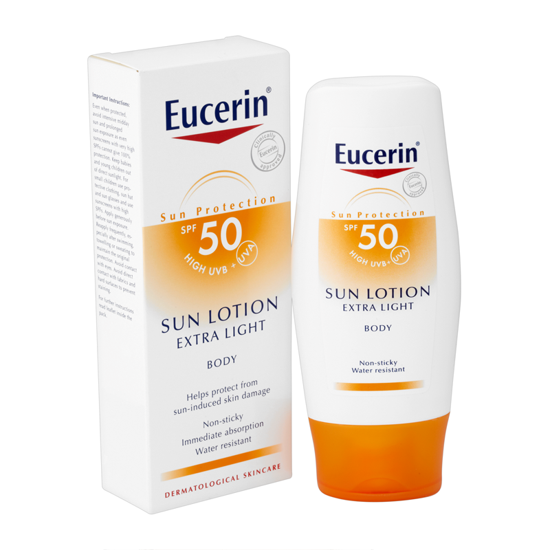 EUCERIN LIGHT LOSION ZA SUNČANJE SPF50 150ML