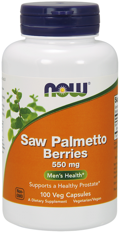 NOW SAW PALMETTO BOBICE KAPSULE 550MG A100