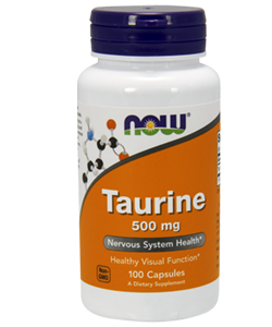 NOW TAURINE KAPSULE 500MG A100