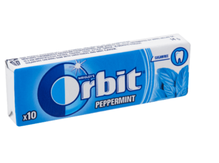 ORBIT PEPPERMINT ŽVAKE