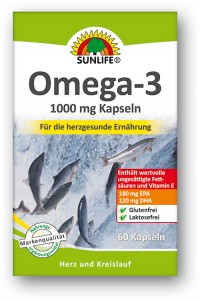 SUNLIFE OMEGA-3 KAPSULE 1000MG A60