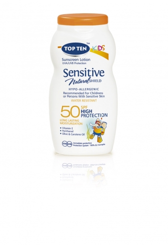 TOP TEN KIDS LOSION ZA SUNČANJE SPF50 200ML