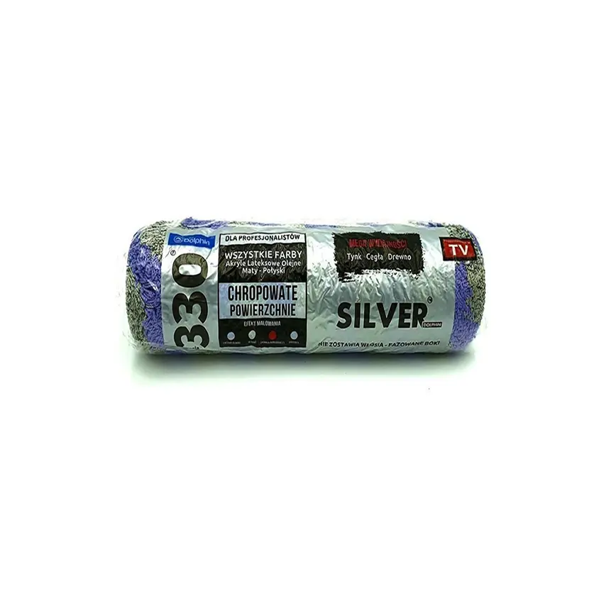 BLUE DOLPHIN Rezervni valjak za farbanje 330 Silver 18 cm Nit 20 mm ljubičasto-sivi