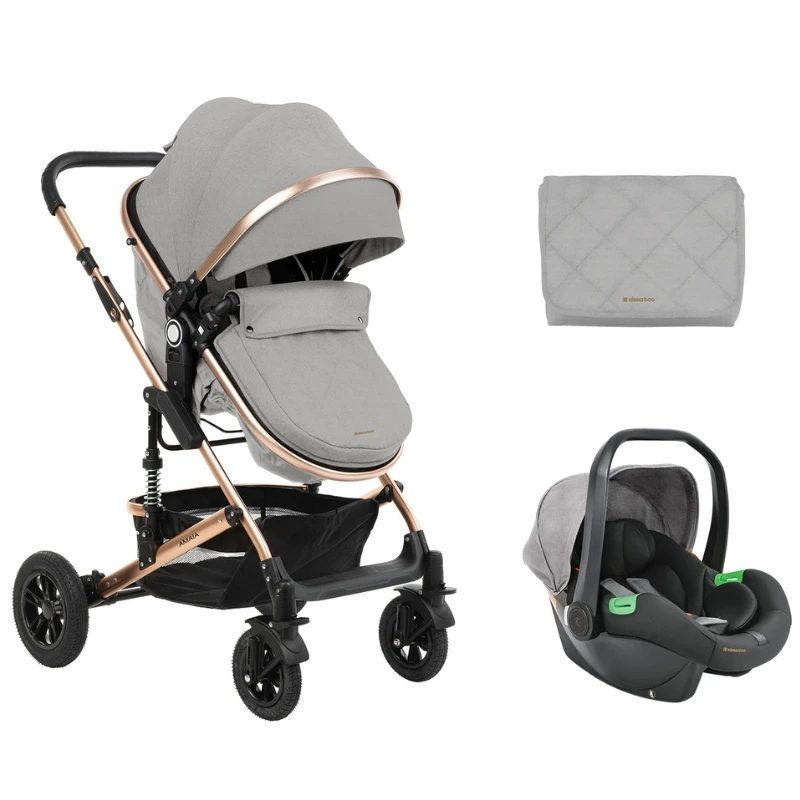 Kikka Boo Amaia Kombinovana Kolica 3u1 Lite Grey