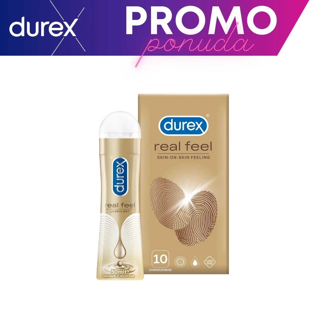 Durex® PROMO Kondomi bez Lateksa i Lubrikant za Bolji Osećaj Tokom Sexa