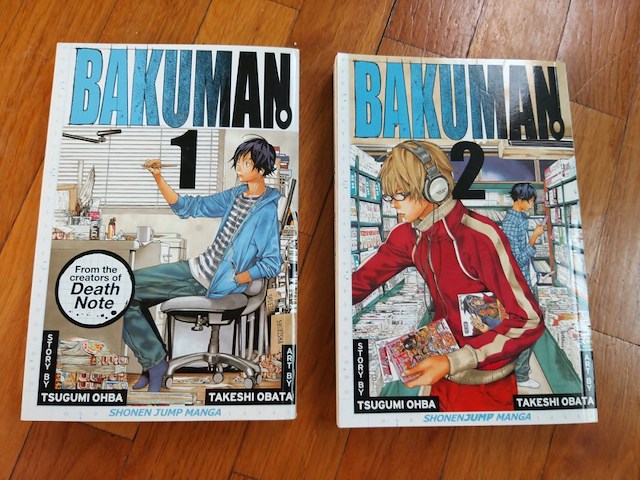 Bakuman manga vol. 1-2