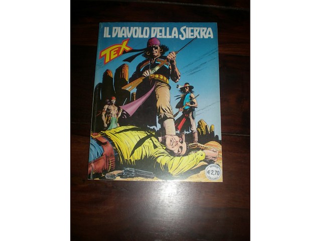 TEX  470  IL  DIAVOLO  DELLA  SIERRA*