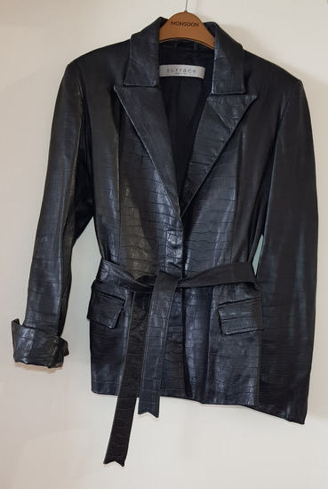 Surface kožna italijanska jakna, croco print