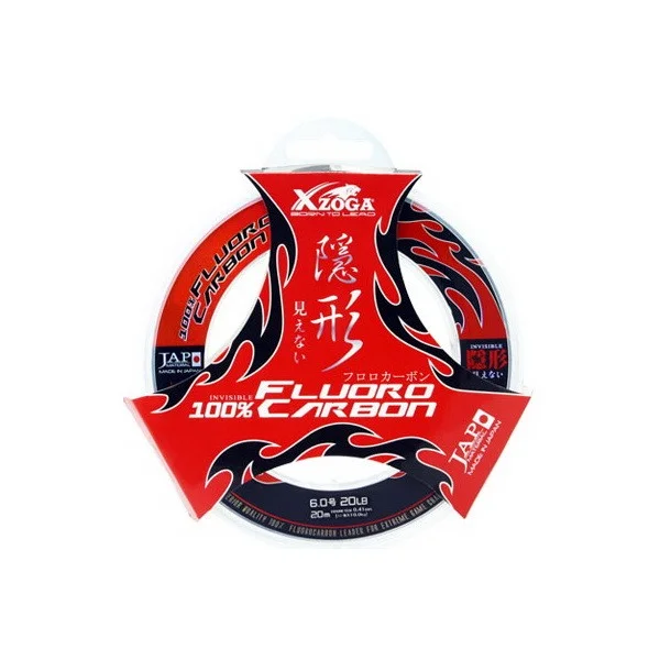 XZOGA 100% FLUOCARBON 0,41mm 10kg 50m