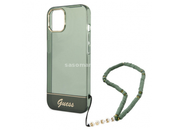 3G Guess Hc IML Electro Cam Strap zelena zaštitna maska za telefon iPhone 14 Plus 6.7