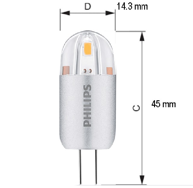 G4 Philips Led 2W ( 20W )