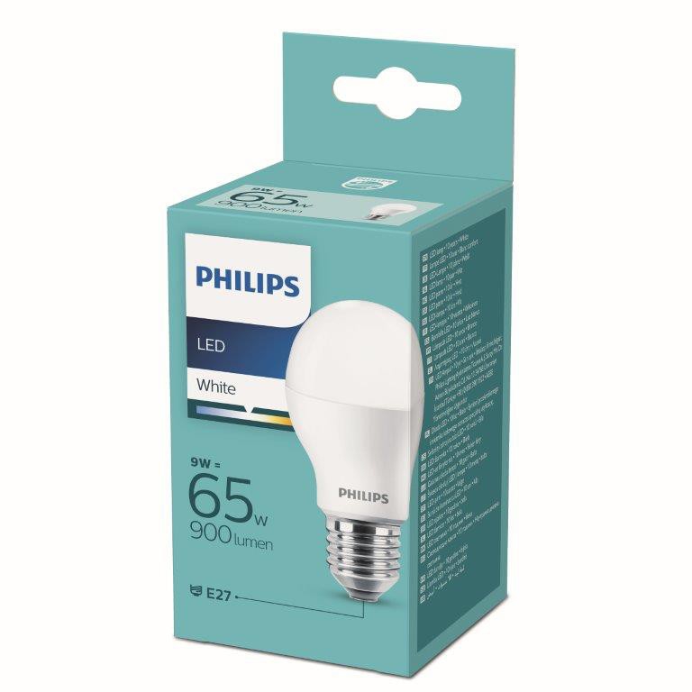 E27 Philips 9W(65W) A55 3000K