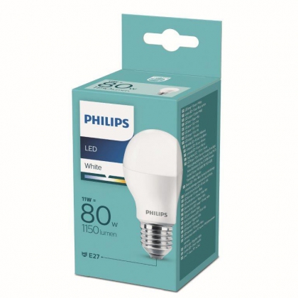 E27 Philips 11W(80W) A55 3000K