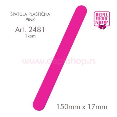 Špatula plastična PINK 1 kom Art.2481