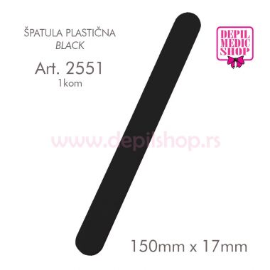 Špatula plastična BLACK 1 kom Art.2551