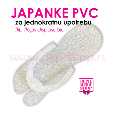 Japanke plastične 2 kom/1 par art.179