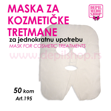 Kozmetička maska 50 kom art.195