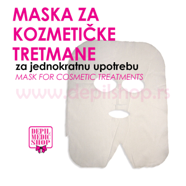 Maska kozmetička 100 kom art.054