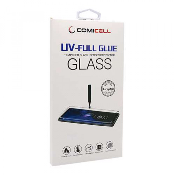 Folija za zastitu ekrana GLASS 3D MINI UV-FULL GLUE za Samsung G960F Galaxy S9 zakrivljena providna (sa UV lampom)