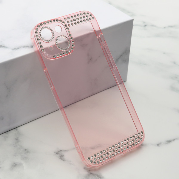 Futrola DIAMOND SIDE za iPhone 14 (6.1) roze