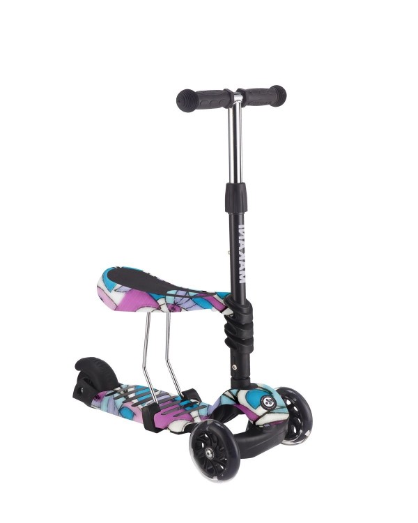 Trotinet MAKANI Ride and Skate 3u1, Kikka Boo, do 50kg Picasso