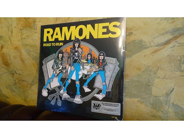 Ramones ‎– Road To Ruin LPLimited Edition Blu