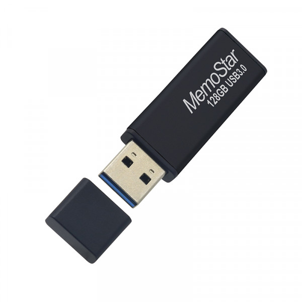 USB Flash memorija MemoStar 128GB SLIM 3.0 crna