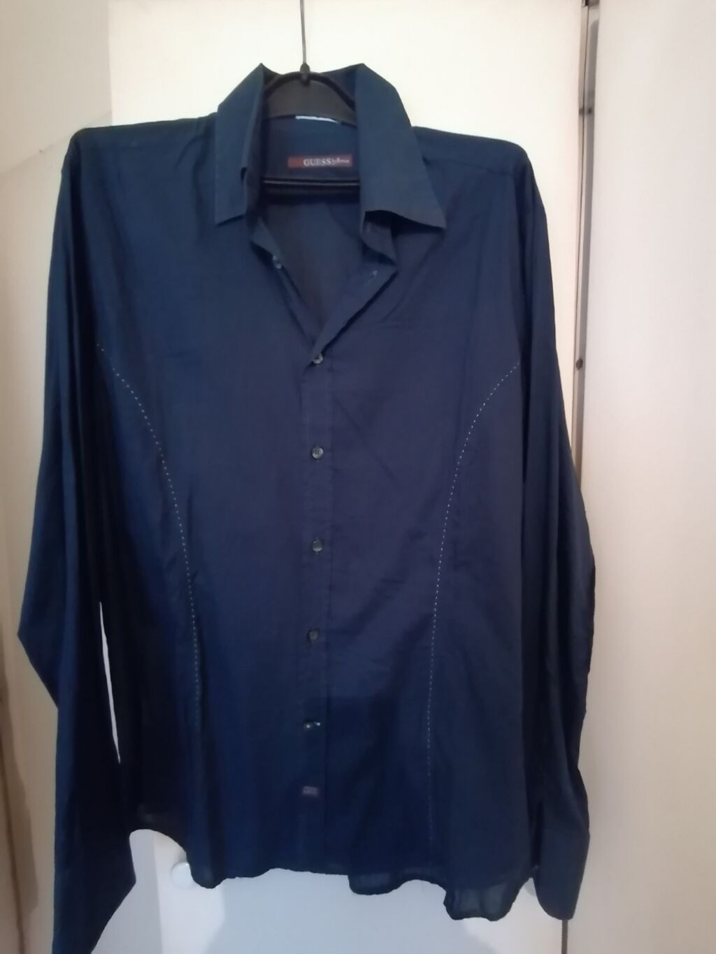 Košulja Guess, 2XL (EU 44), bоја - Tamnoplava