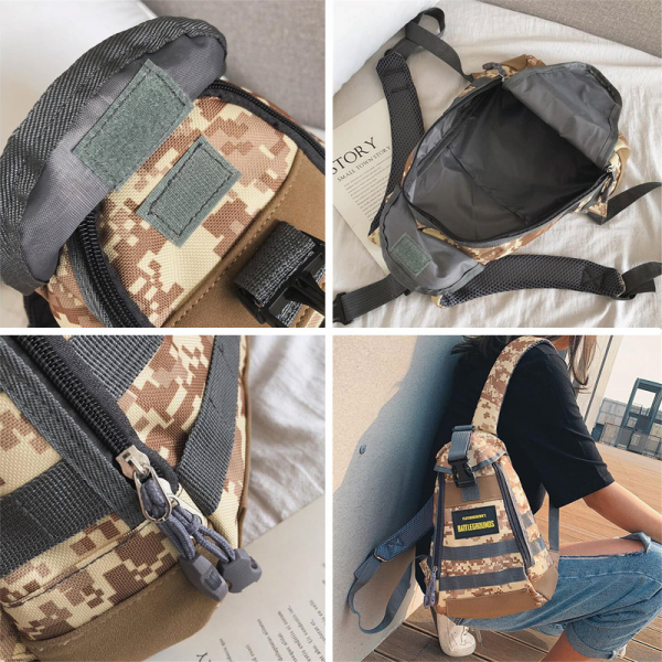 Ranac PubG (46cmX18cmX33cm) army zeleni