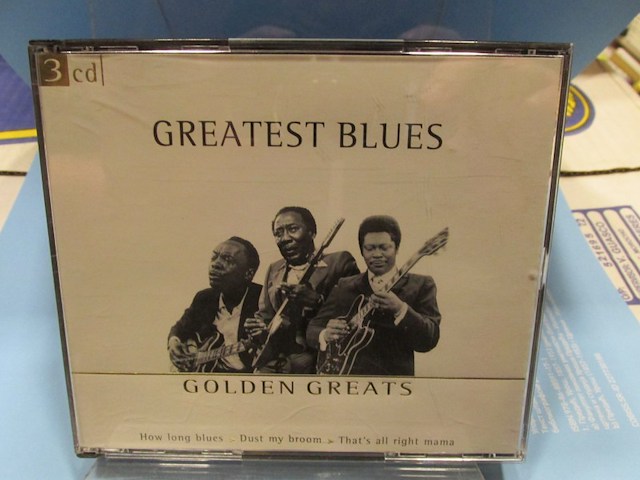 Various - Greatest Blues Golden Greats 3 CD