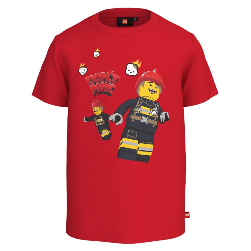 LEGO City majica kratkih rukava, crvena