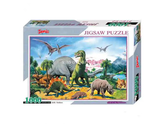 Puzzle sa motivima dinosaurusa 1000 kom