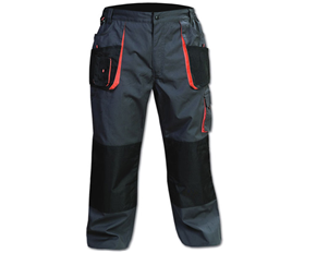 ALBO Pantalone emerton crna/oranz klasik vel50