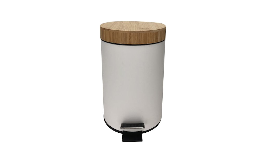 Kanta za otpatke Bamboo 3l bela natur